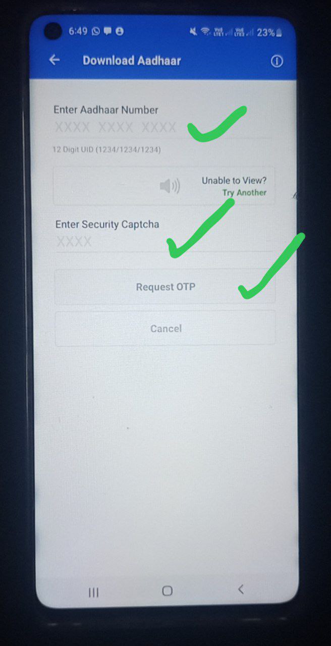 eAadhaar - e Aadhaar Online Download Portal